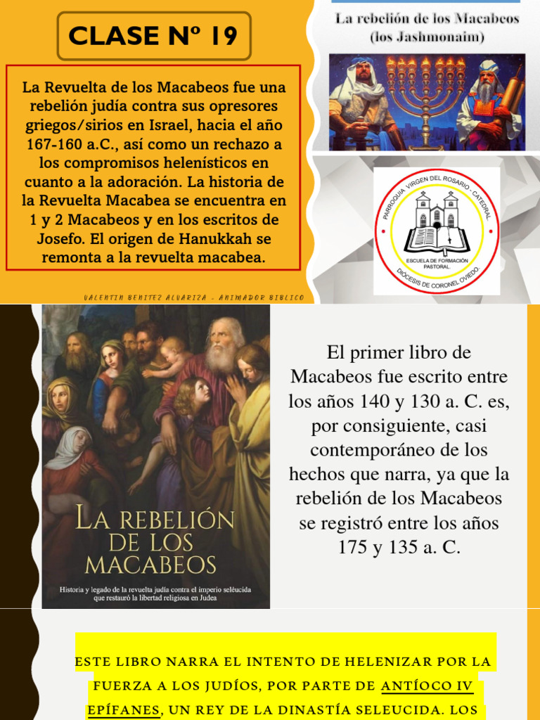 Libros de Los Macabeos | PDF | Macabeos