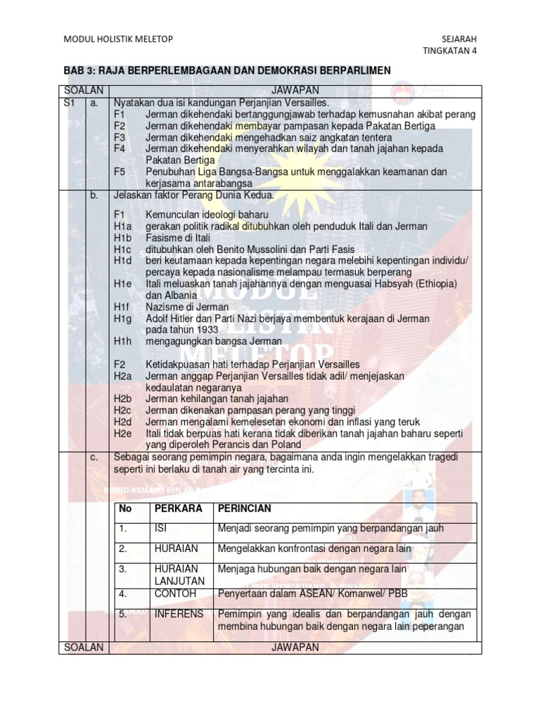 033 HM - Skema Modul Holistik Meletop t4!9!12 | PDF