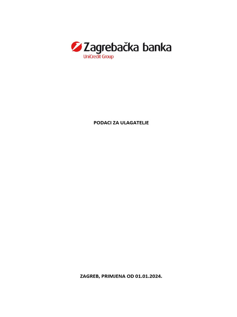 ZAba Politika Ulaganja | PDF