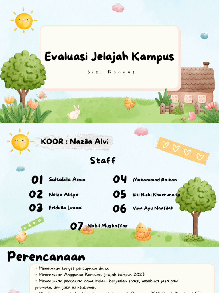 EVAL Jelajah Kampus 2023 | PDF