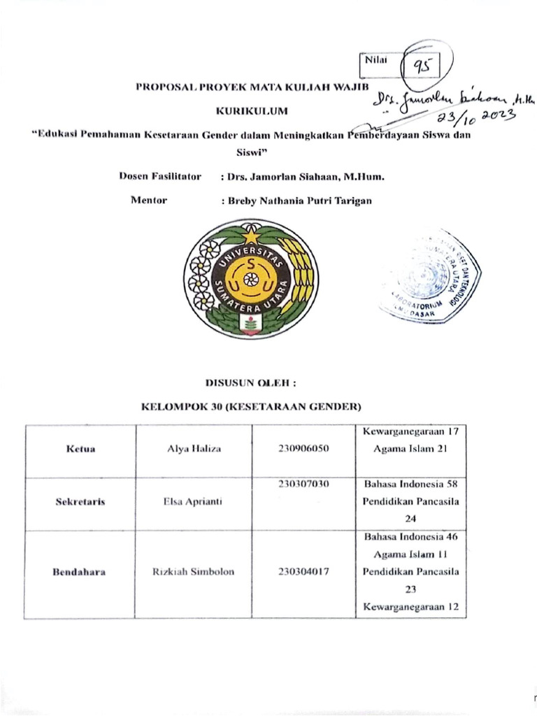 Proposal Proyek Mkwk Pdf