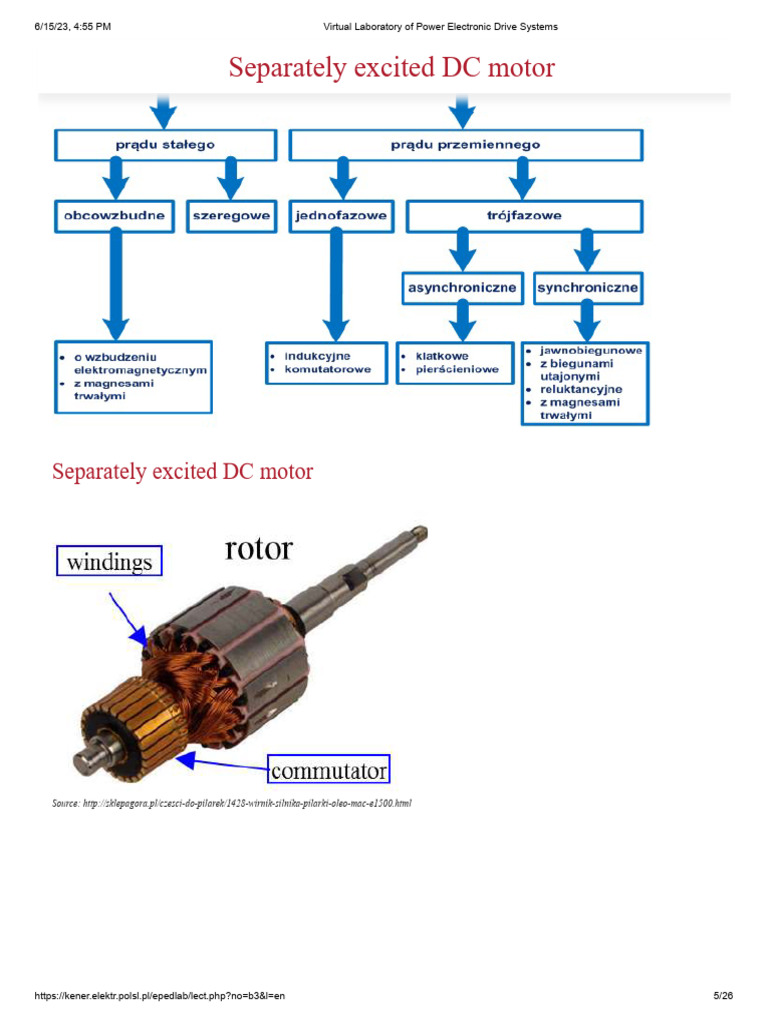 Overview of Separately Excited DC Motors | PDF | Electric Motor ...