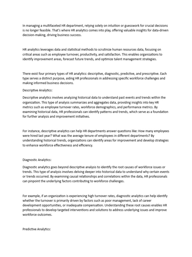 Module 17 | PDF | Analytics | Predictive Analytics