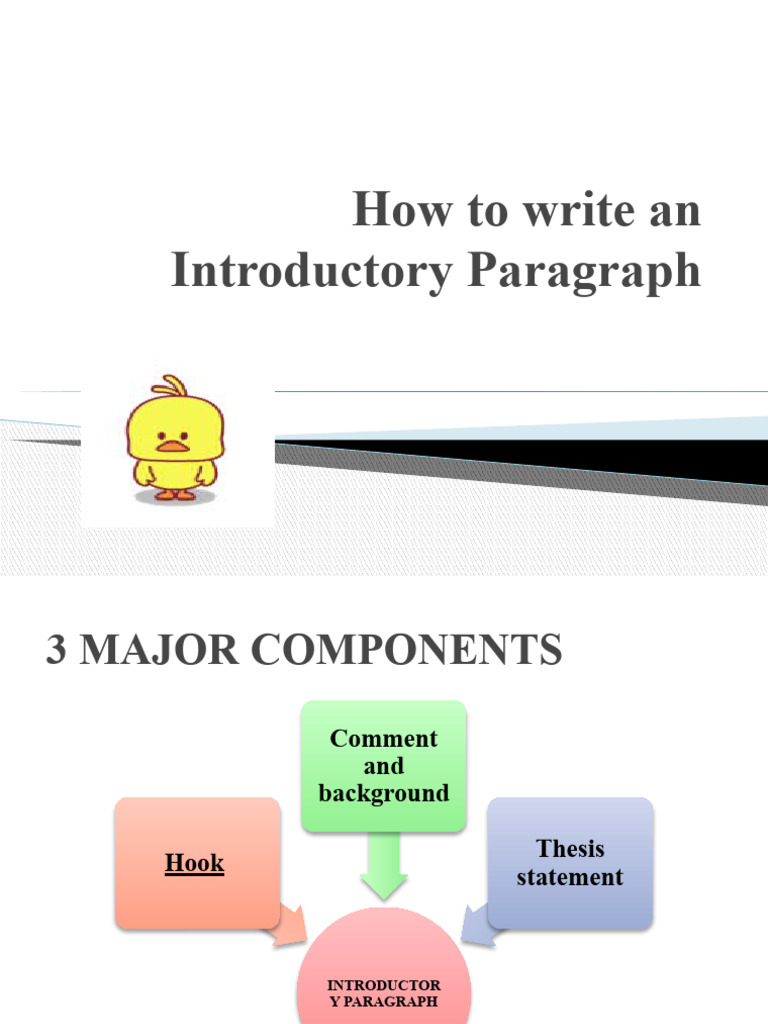Introductory Paragraph Writing Guide | PDF | Cost Of Living