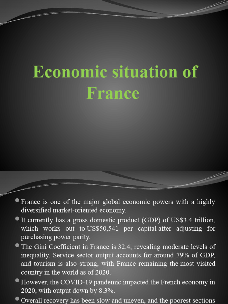 Overview of France's Economic Landscape | PDF | European Union | France