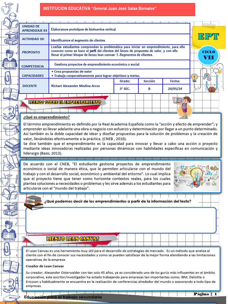 3° Ept - Ficha Actv 10 .Unidad 03 | PDF