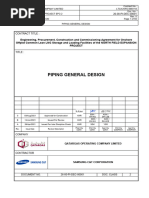 Off Shore Piping Design, Layout and Stress Analysis (Project Standards ...