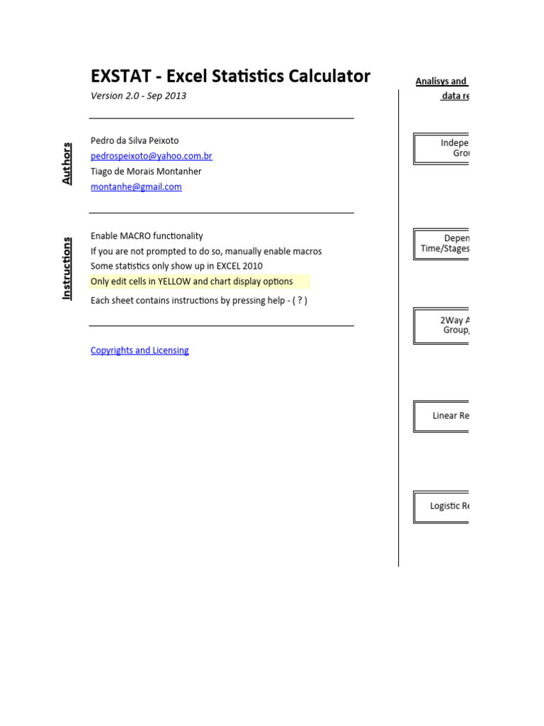 Exstat | PDF | Regression Analysis | P Value