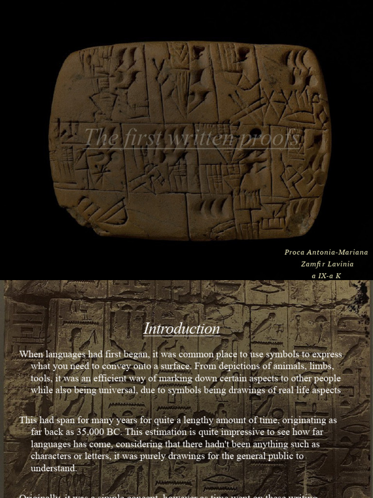 The First Written Proofs | PDF | Epic Of Gilgamesh