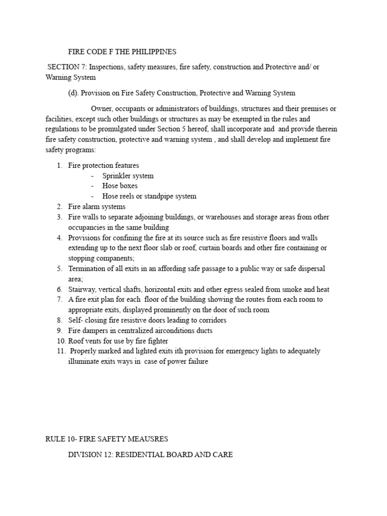 JJ Fire Code | PDF | Fire Safety | Stairs