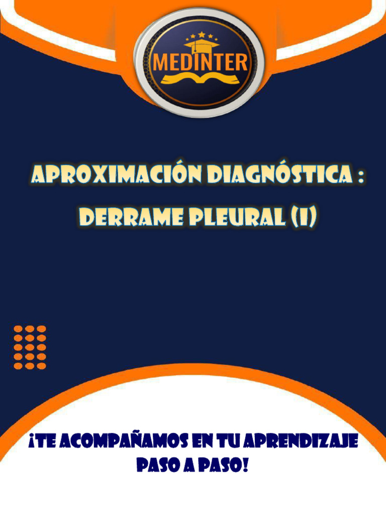 Diagnóstico de Derrame Pleural | PDF | Pulmón | Enfermedades y trastornos