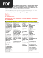 Edexcel A Level Drama Portfolio Guidance | PDF | Human Communication