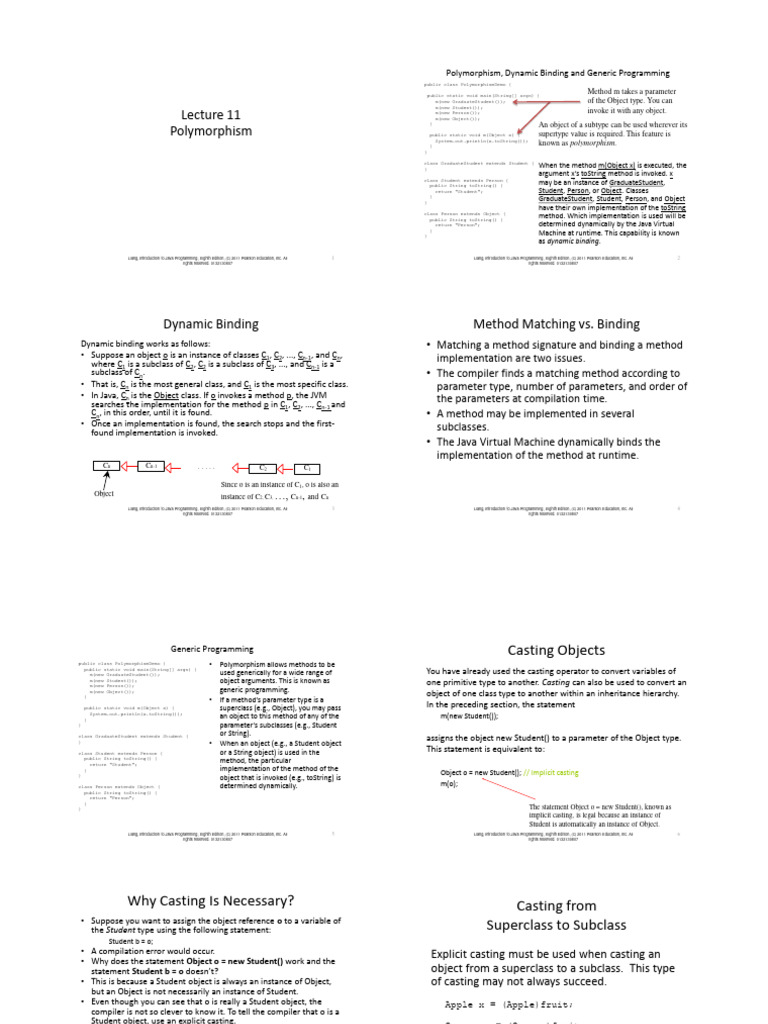 Lecture 11 Pdf Method Computer Programming Class Computer Programming