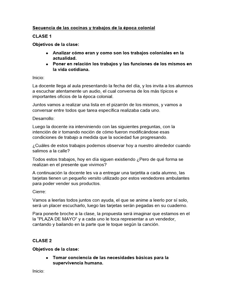 Secuencias de Ciencias Sociales para Primer Grado | PDF