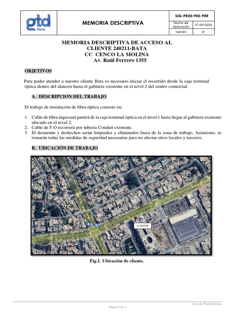 Memoria Descriptiva - 240411 | PDF | Ingenieria Eléctrica