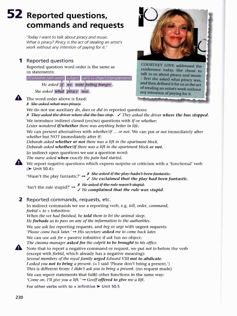 MyGrammarLab_Advanced_C1-C2 - 52 Reported questioons, commands and ...