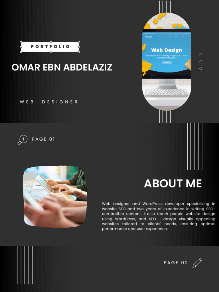 Portfolio of Works by Omar Bin Abdulaziz Abu Almajid Part1 | PDF