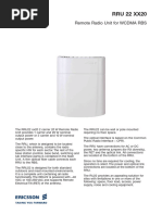 Radio 2219 Datasheet PDF | PDF | Radio | Ericsson