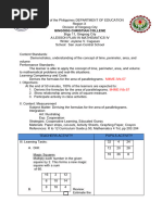 Grade 4 Math Curriculum Overview | PDF | Area | Elementary Mathematics