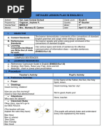 Grade 6 Adverbs Lesson Plan | PDF