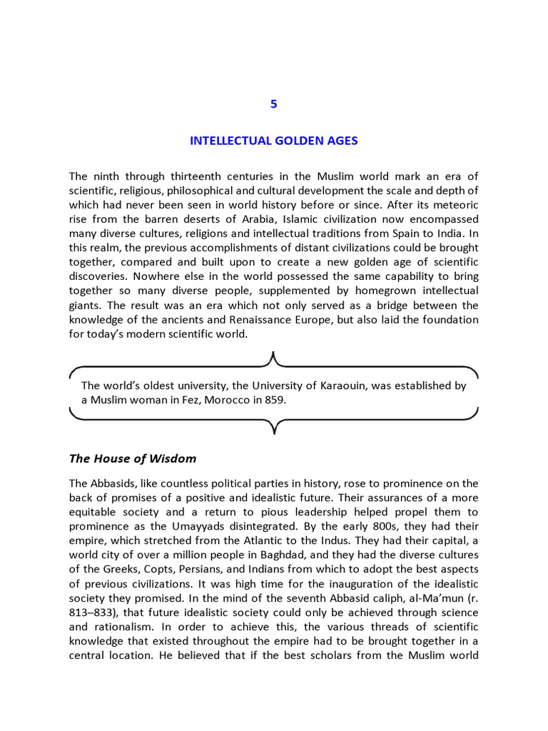 Intellectual Golden Ages | PDF | Shia Islam | Hadith
