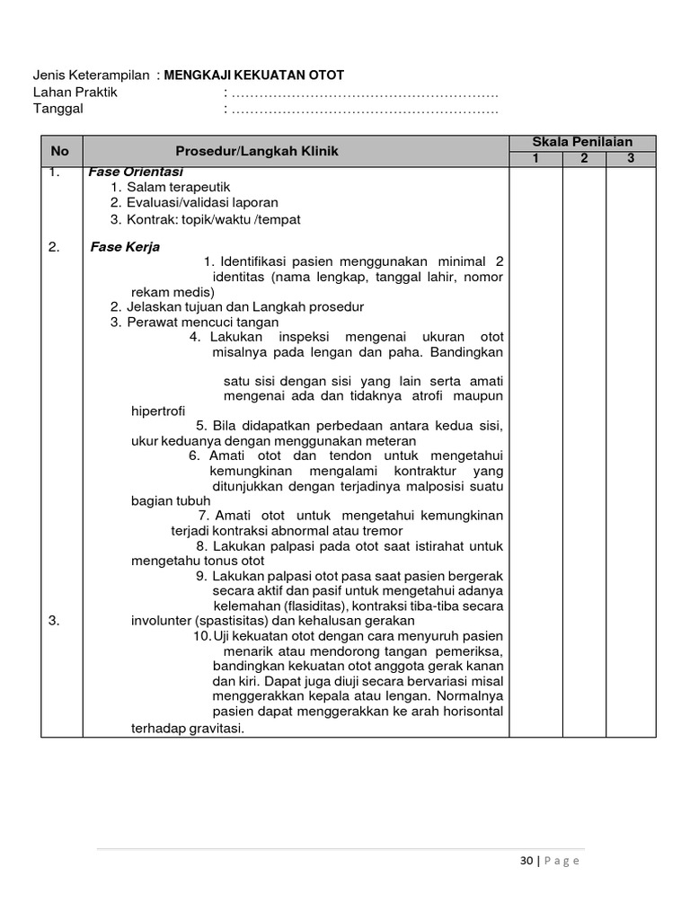 GCS, Pengaturan Posisi, Kekuatan Otot | PDF | Sains & Matematika