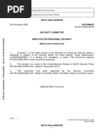 NATO Security Clearance Instructions | PDF | Security Clearance | Classified Information