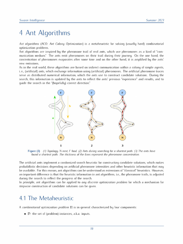 Ant Colony Optimization Explained | PDF | Theoretical Computer Science | Algorithms
