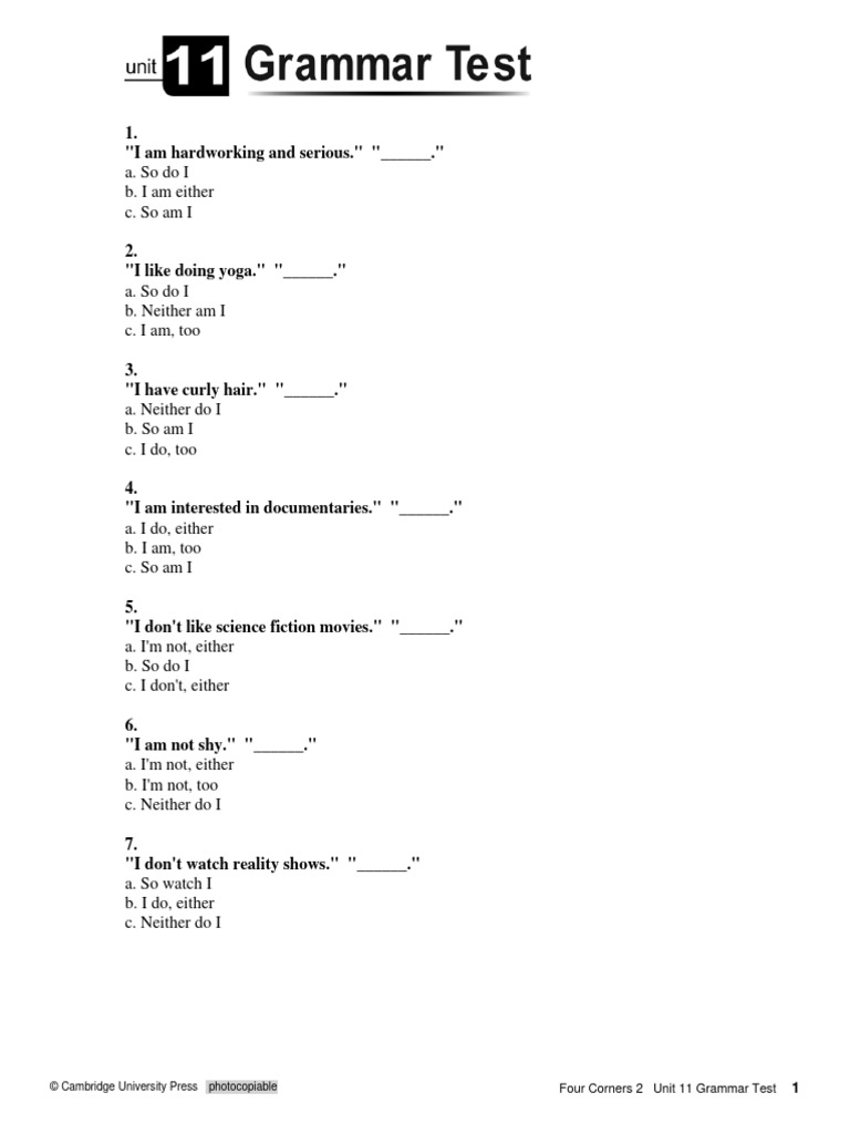 UNIT 11 Grammar | PDF UNIT 11 Grammar | PDF