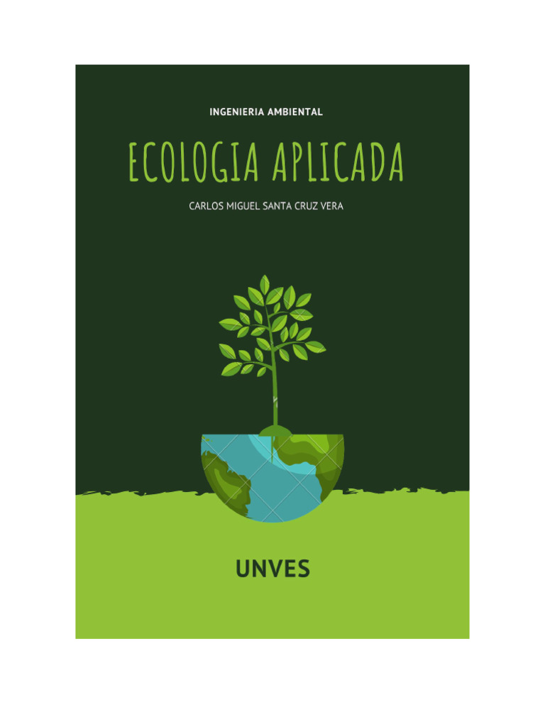 Clase 1 de Ecologia Aplicada 20019-1 | PDF | Agua | Ecosistema