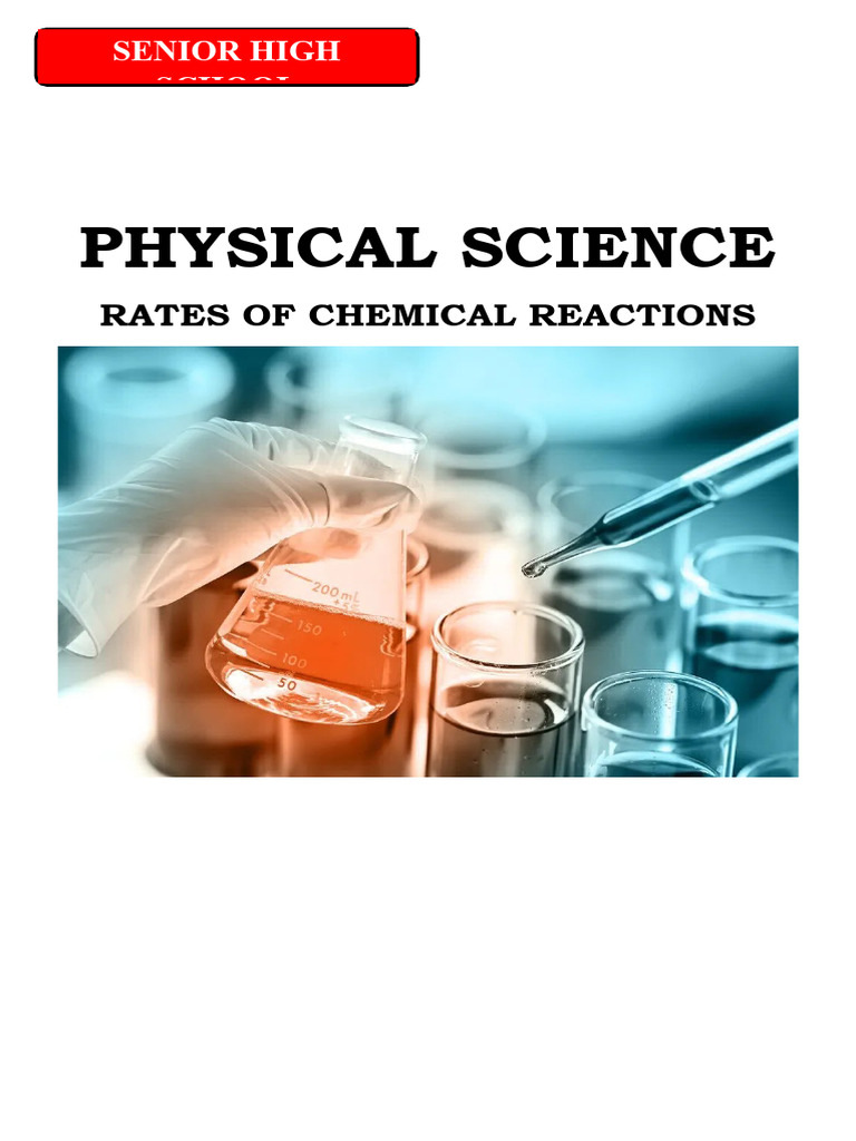 PHYSICAL SCIENCE - Rates of Chemical Reactions | PDF | Reaction Rate ...