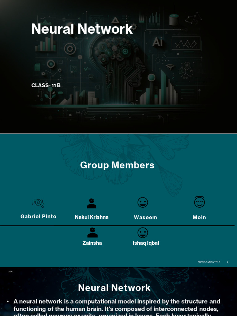 Ai Presentation | PDF | Artificial Neural Network | Machine Learning