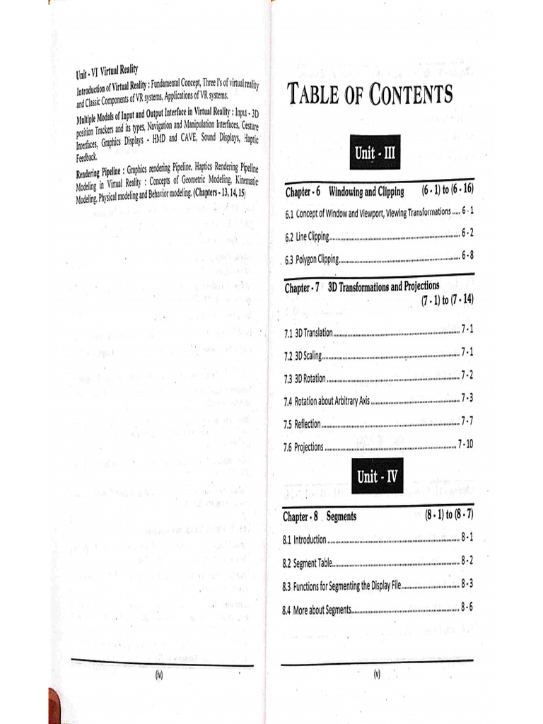 CG Unit-03 - 06 | PDF