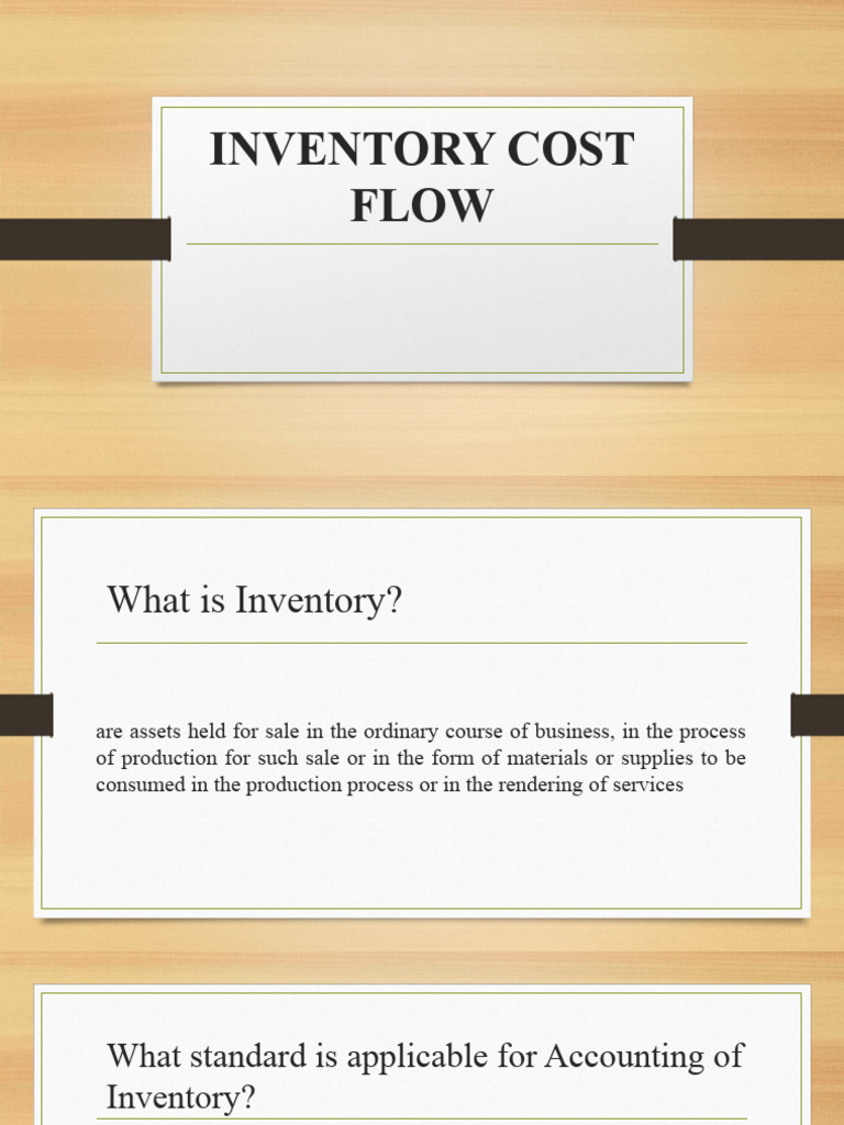 iNVENTORY COST FLOW Autosaved | Download Free PDF | Inventory | Business