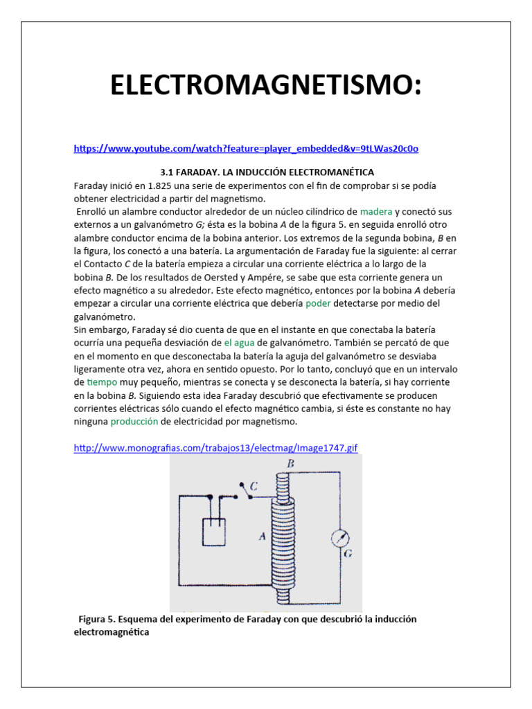 Electromagnetismo | PDF | Corriente eléctrica | Olas