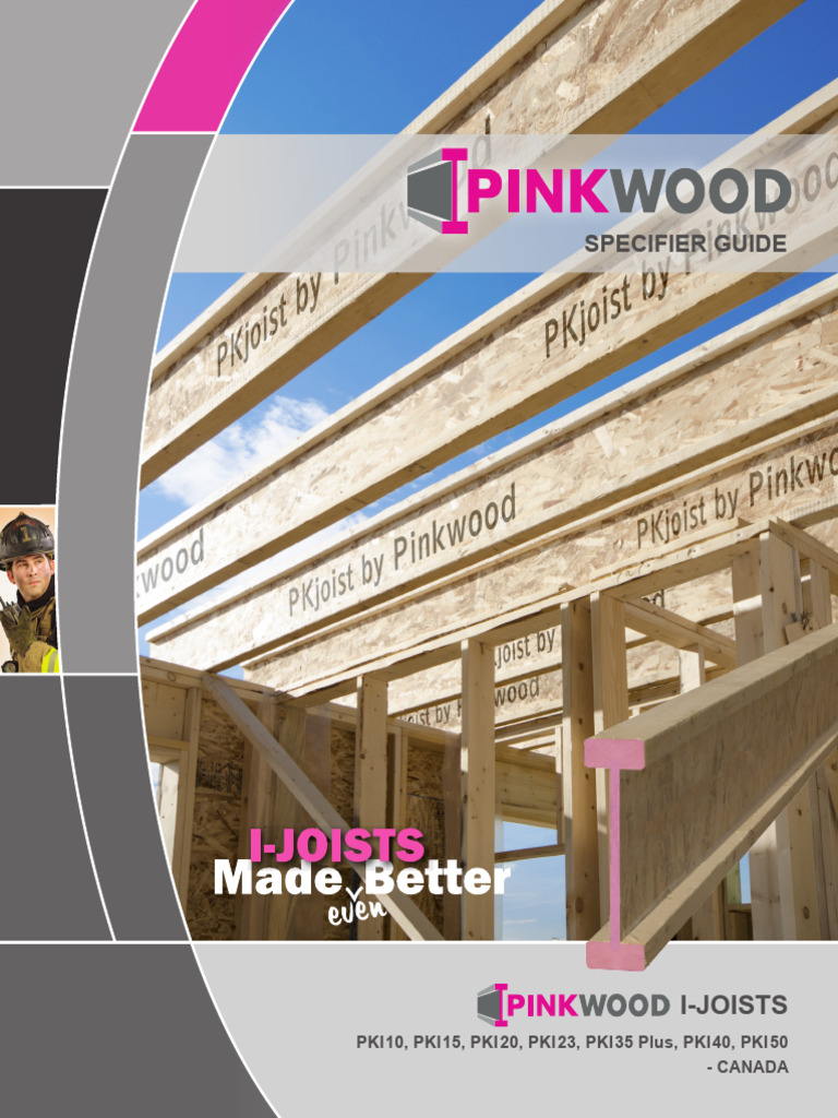 Pinkwood PKI I-Joist Specifications | PDF | Structural Engineering ...