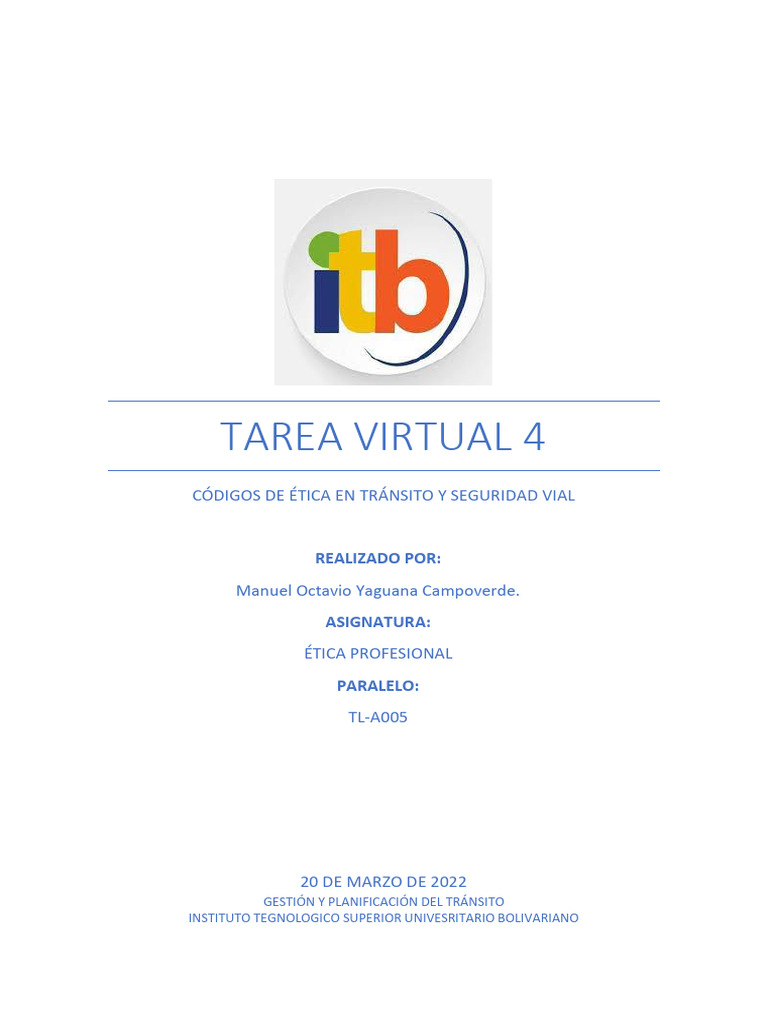 Tarea Virtual 4 | PDF | Ciencias sociales