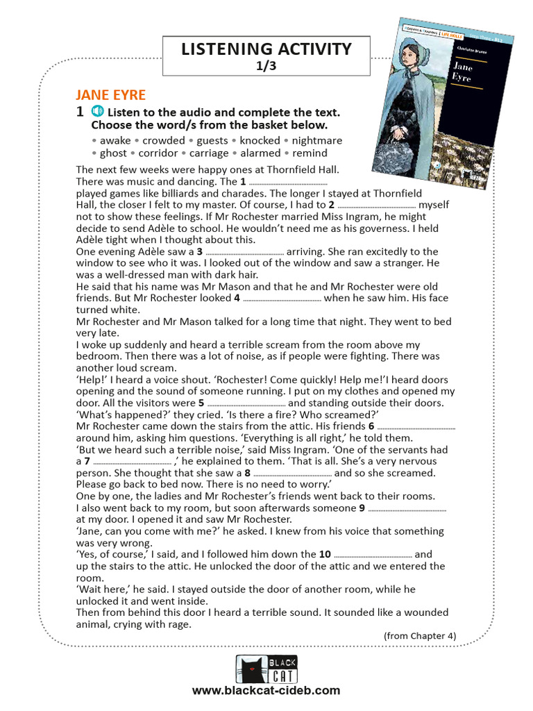 Jane-Eyre Activity | Download Free PDF | Jane Eyre