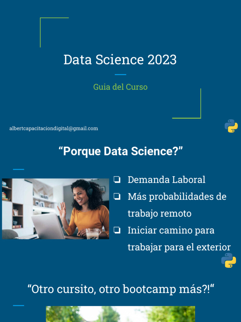Presentacion - DataScience 2023 | PDF | Computación en la nube ...