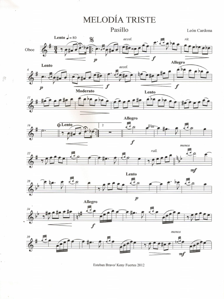 Melodía Triste | PDF