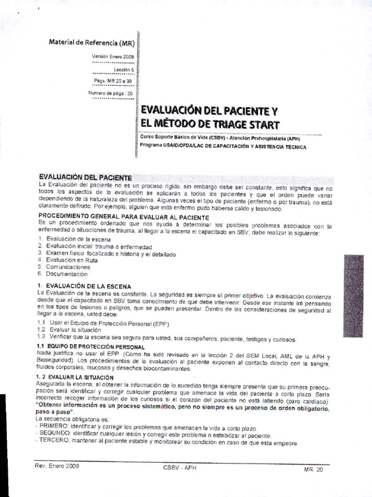 evaluacion del paciente | PDF evaluacion del paciente | PDF