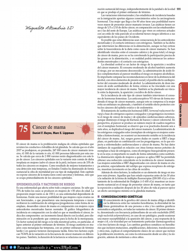 10_75C_CA mama | PDF | Cáncer de mama | Cáncer