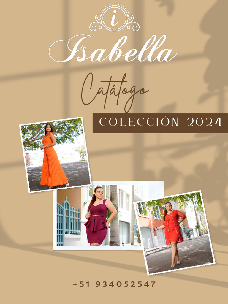 Catálogo Isabella Collection | PDF | Vestir | Ropa