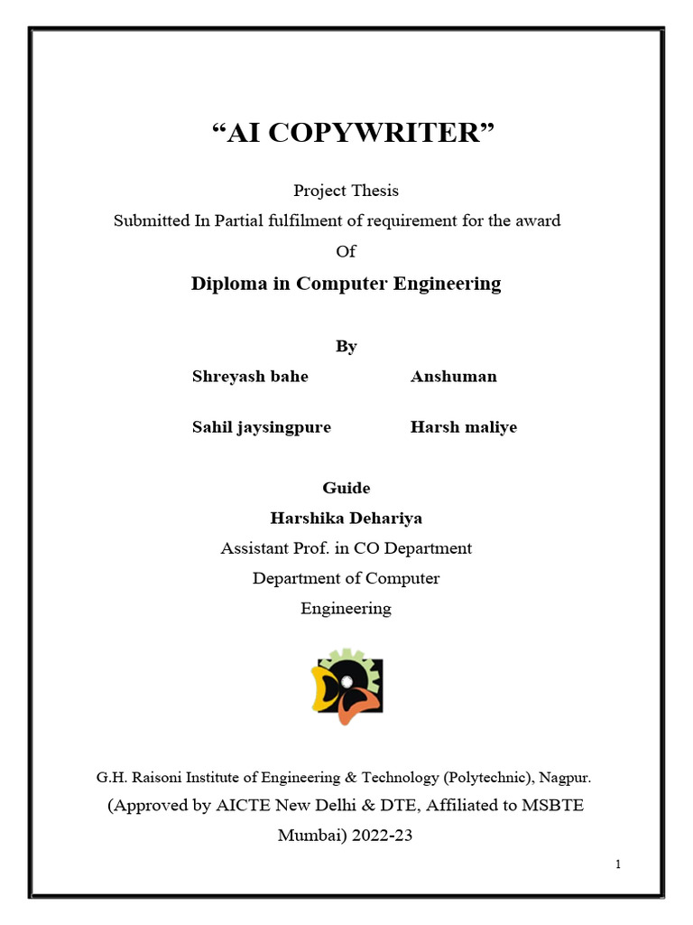 Thesis AI | PDF | Artificial Intelligence | Intelligence (AI) & Semantics Thesis AI | PDF | Artificial Intelligence | Intelligence (AI) & Semantics