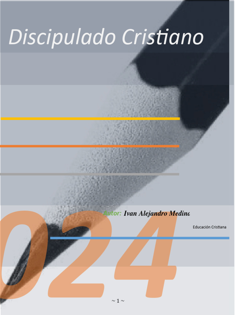 DISCIPULADO CRISTIANO, Por Master Ivan Medina | PDF | Fe | Jesús