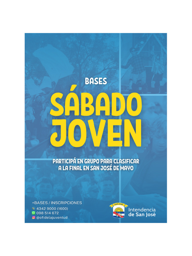 Bases Sábado Joven 2023 | PDF