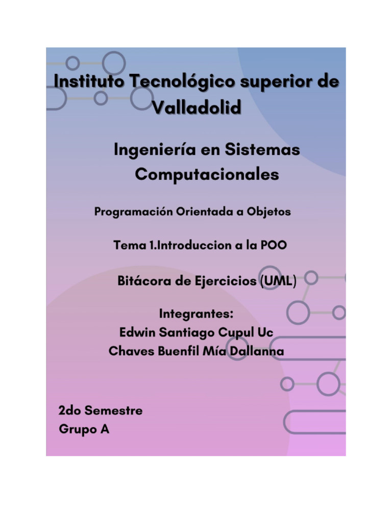 Bitacora de Ejercicios Uml | PDF