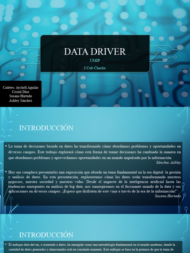 Data Driver | PDF | Business | Navegación