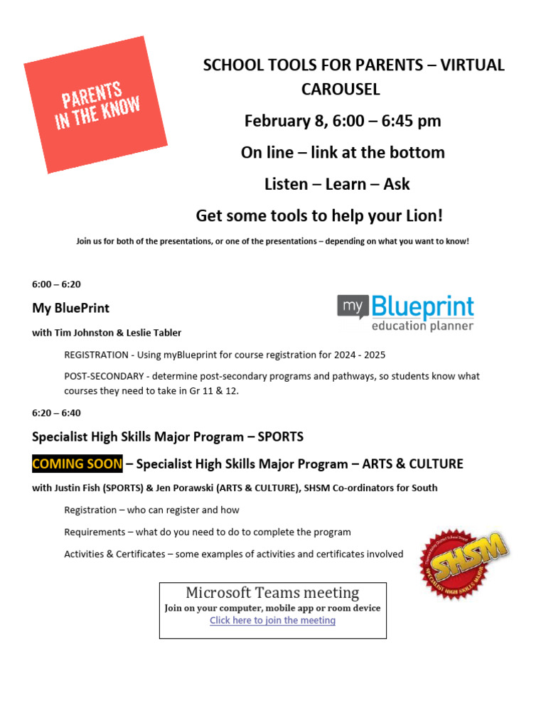 Tools For Parents - Virtual Carousel 2024 PDF | PDF | Career & Growth