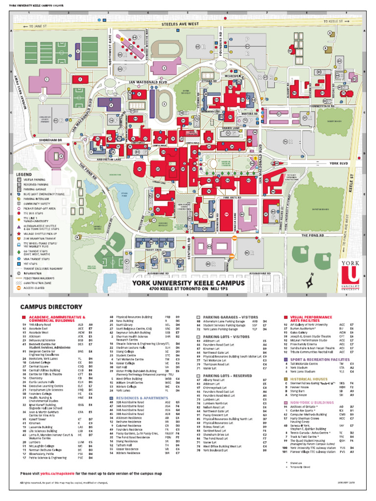 KEELE Map Colour-2018 | PDF